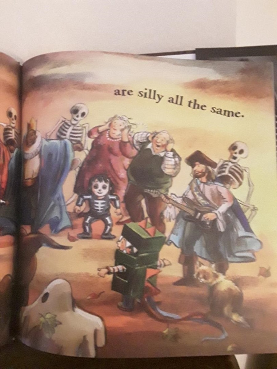 Halloween Fun with Dancing Skeletons in Amazing Picture Book - HubPages