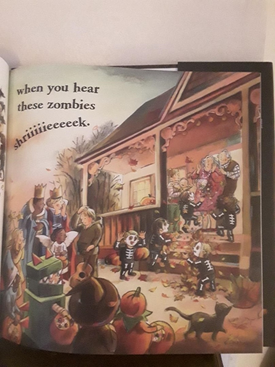 Halloween Fun with Dancing Skeletons in Amazing Picture Book - HubPages