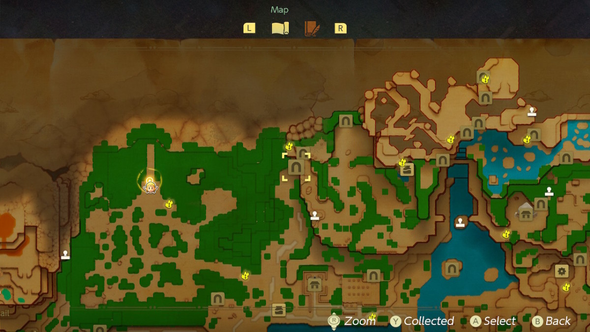 All Stamp Locations Map for “The Legend of Zelda: Echoes of Wisdom ...