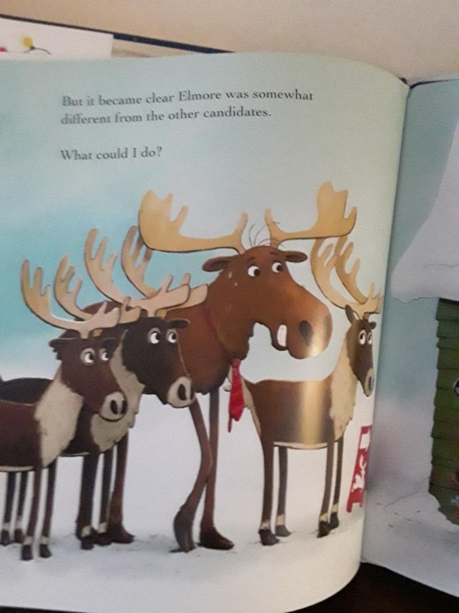 Can a Moose Help Santa with Christmas? in Hilarious Picture Book for ...