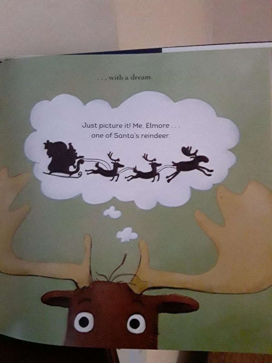 Can a Moose Help Santa with Christmas? in Hilarious Picture Book for ...