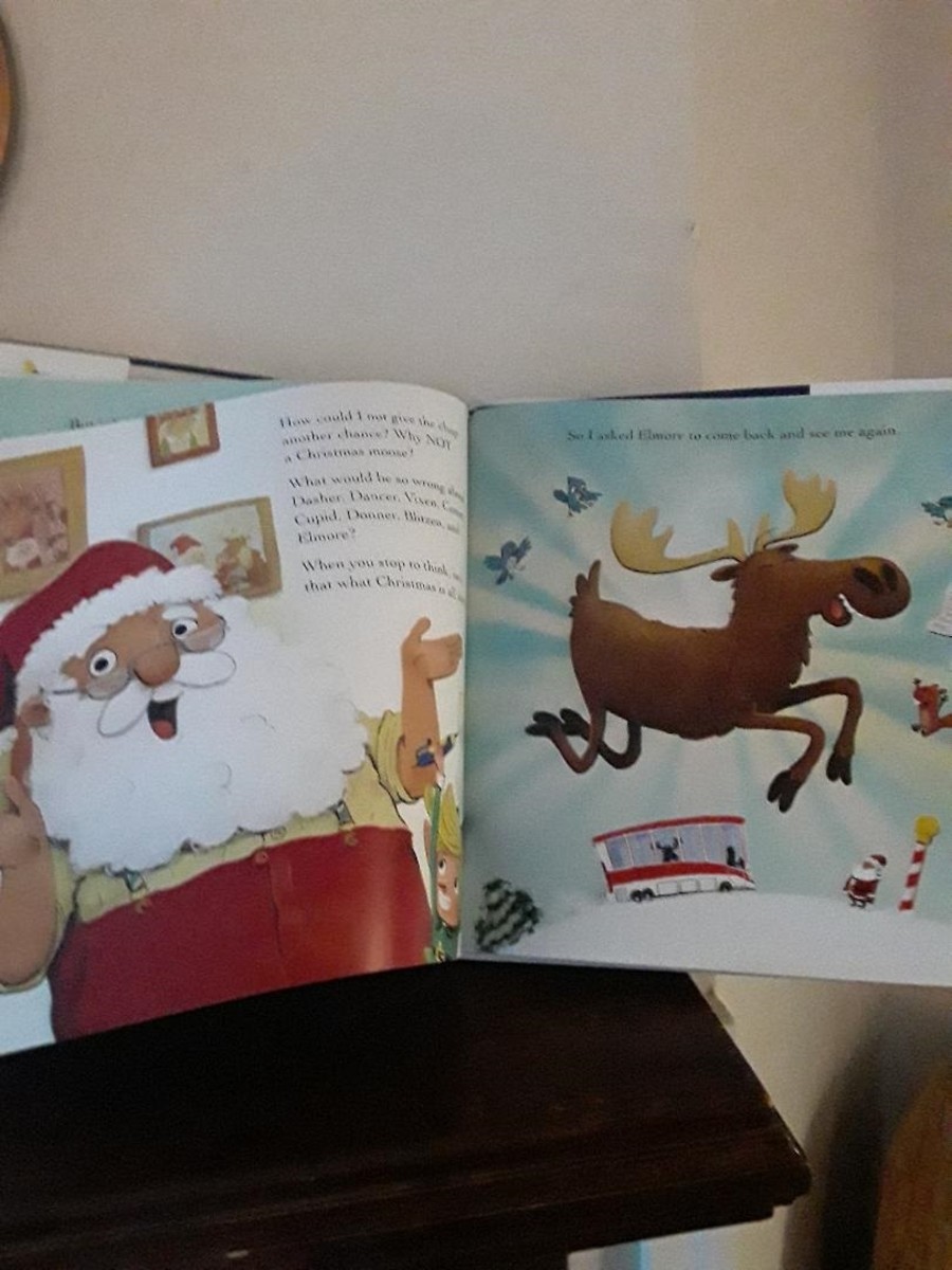 Can a Moose Help Santa with Christmas? in Hilarious Picture Book for the Holidays - HubPages