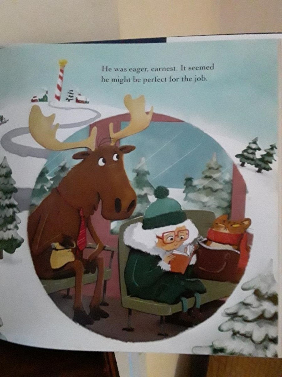 Can a Moose Help Santa with Christmas? in Hilarious Picture Book for the Holidays - HubPages