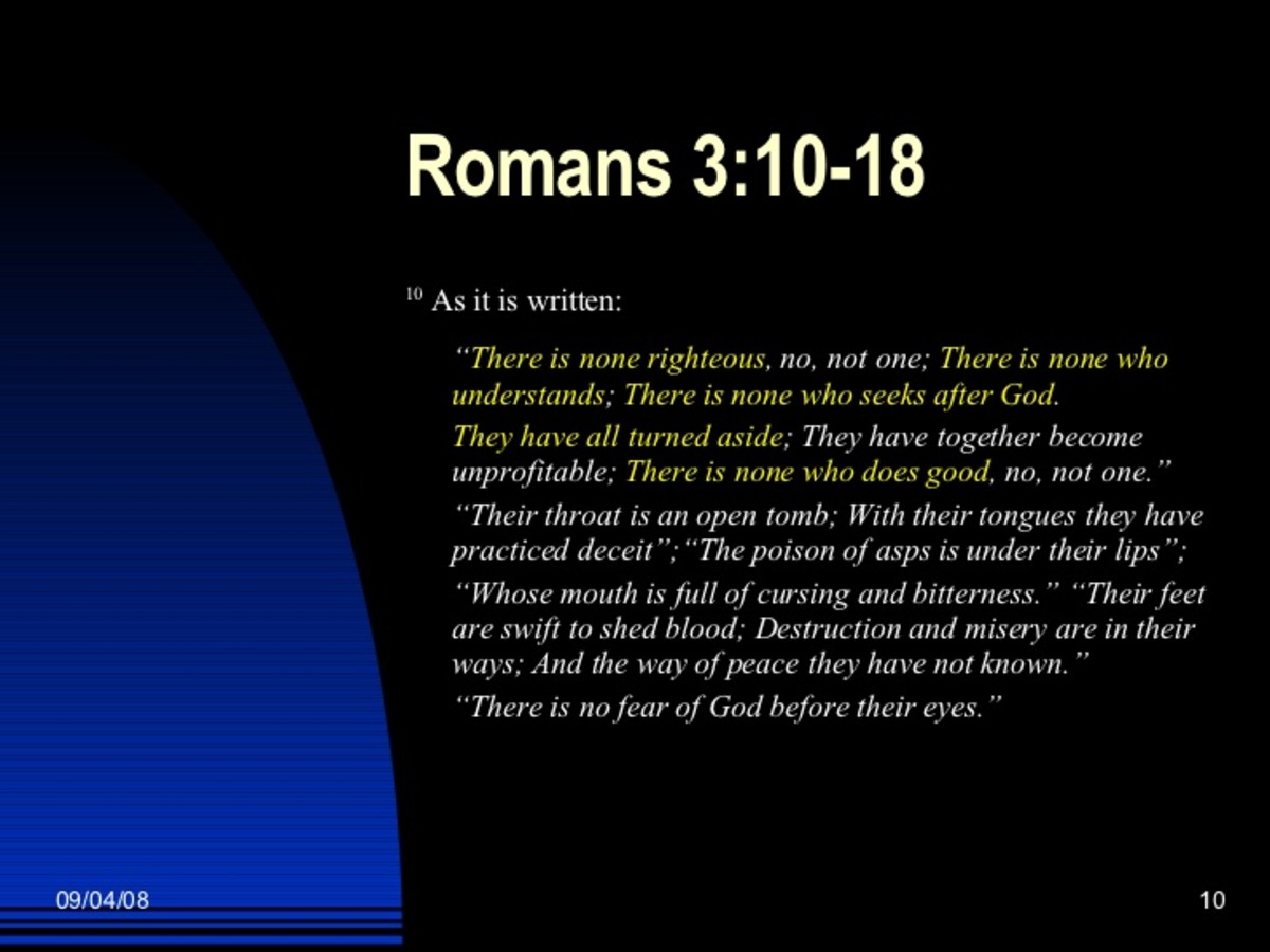 There is Little Fear of God Within Churches, Ahh, But Real Fear is ...