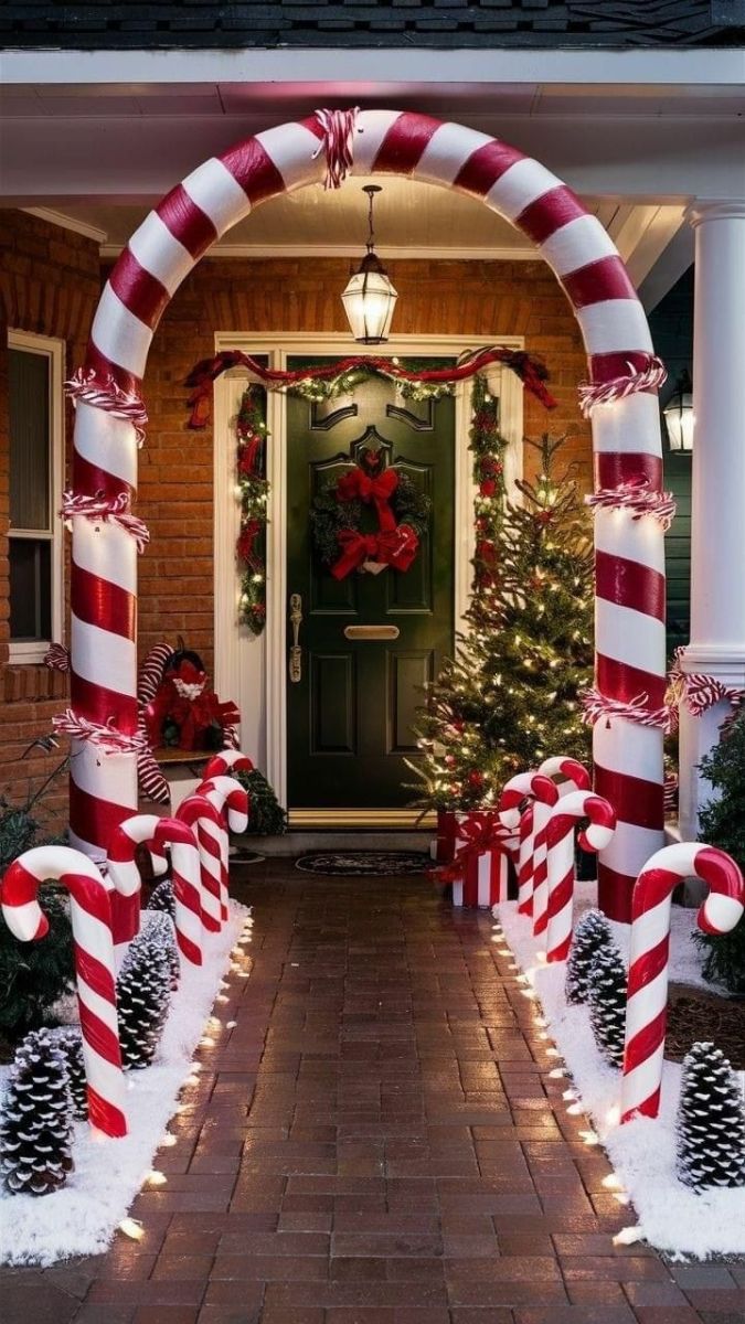 40+ Genius Christmas Front Porch Decorating Ideas - HubPages