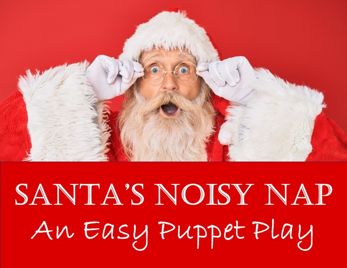 Santa’s Noisy Nap: An Easy Christmas Puppet Play for One or Two People ...