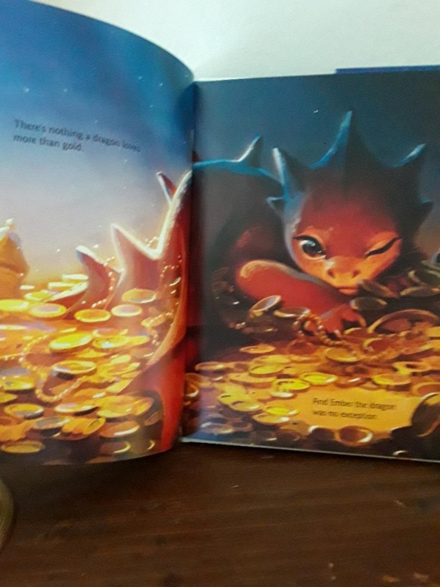 Baked Gold Is the Best Gold for This Little Dragon in Imaginative ...