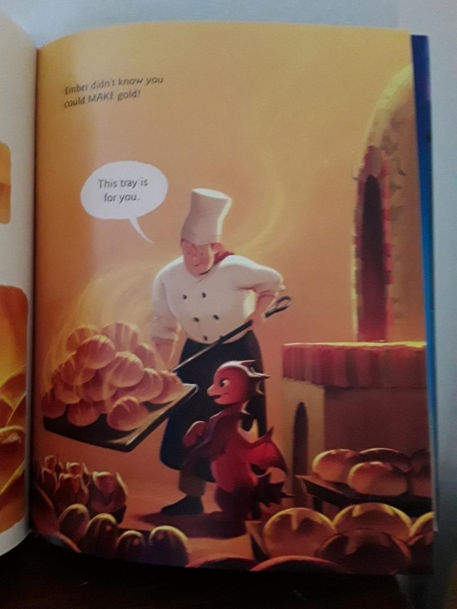 Baked Gold Is the Best Gold for This Little Dragon in Imaginative ...