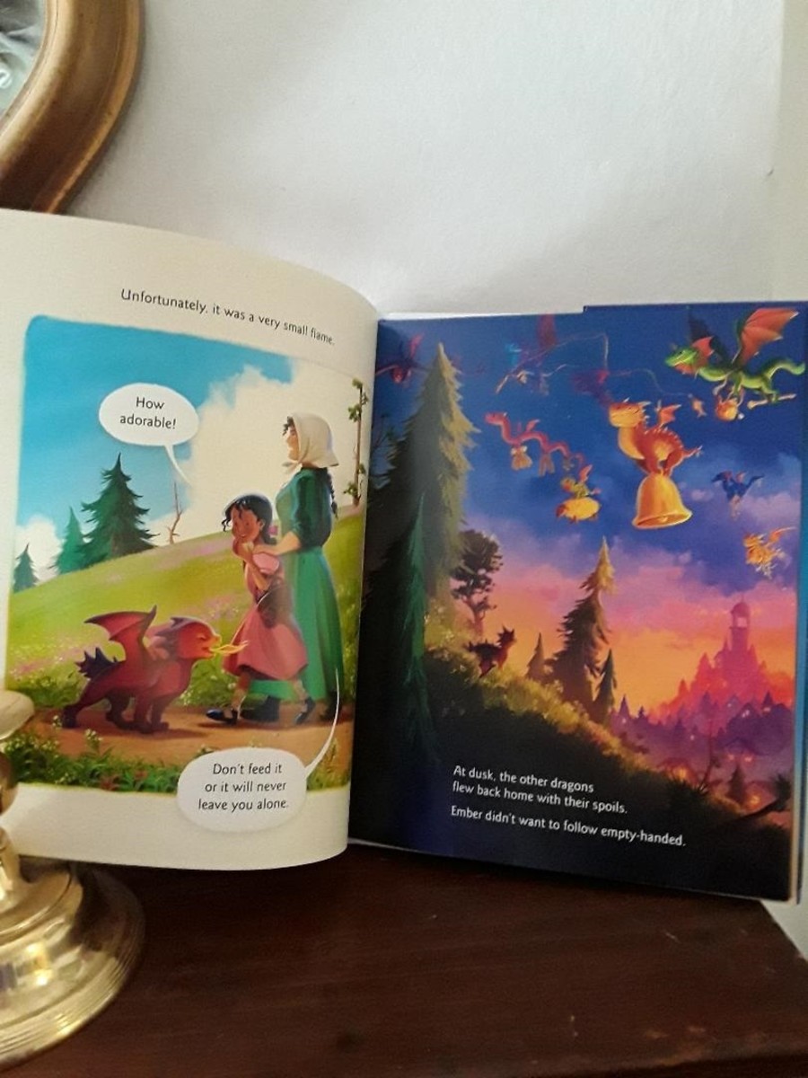 Baked Gold Is the Best Gold for This Little Dragon in Imaginative ...