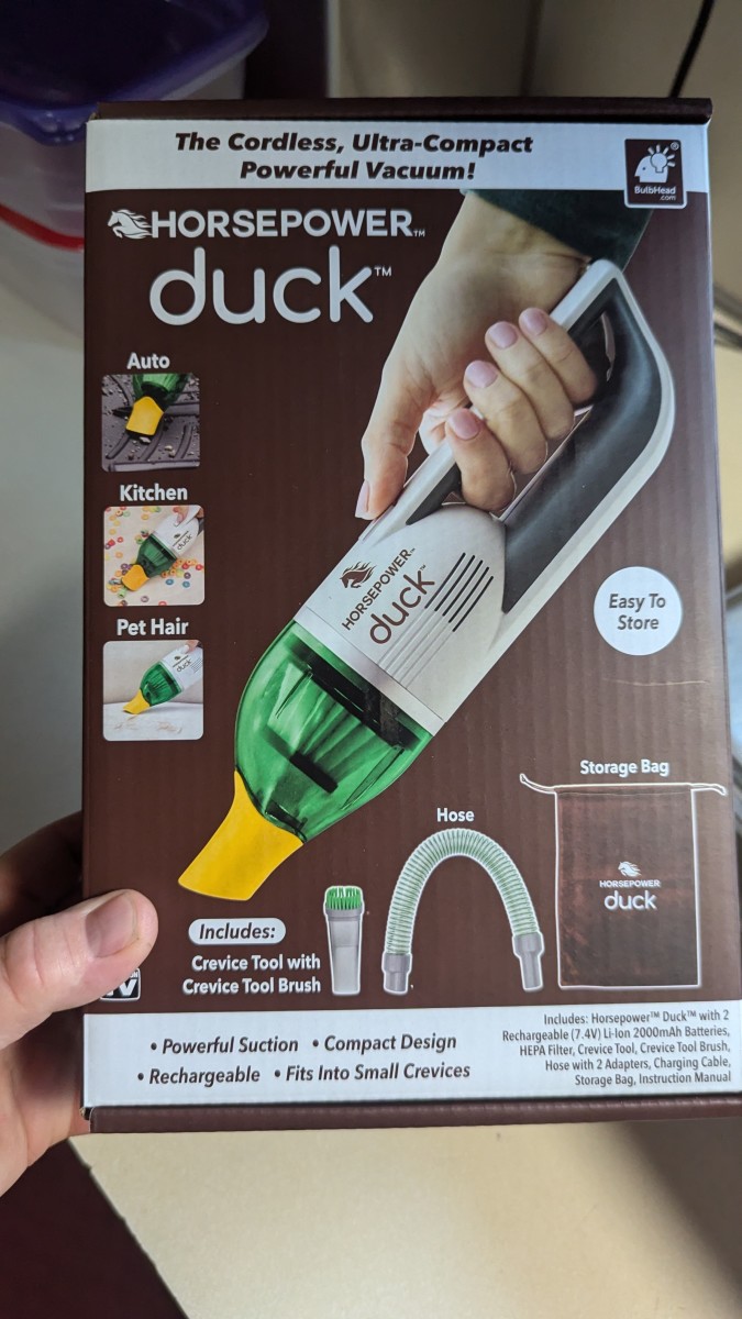 Horsepower Duck - to Nab Our Bug Infestation - HubPages