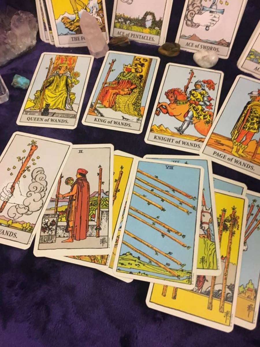 Tarot Card Meanings: Minor Arcana - Wands - HubPages