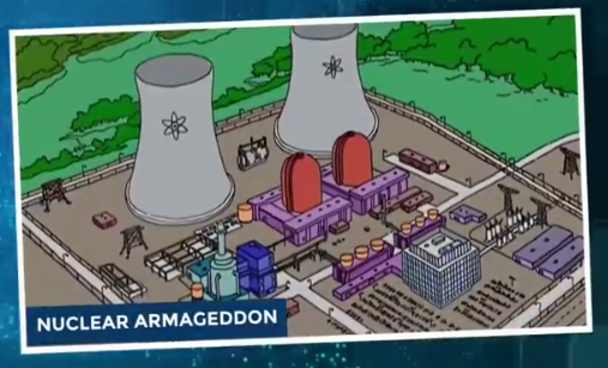 Reactor Nuclear De Los Simpson