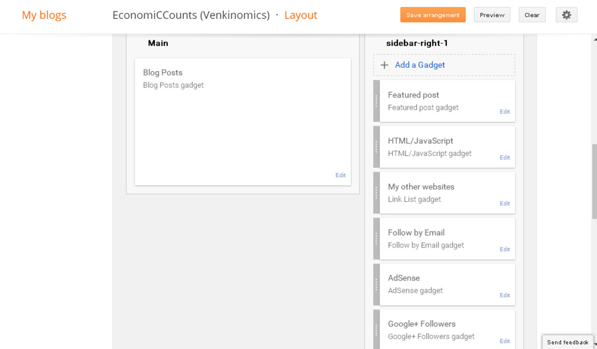 How to Design/Customize and Add Gadgets to Your Website Using Blogger ...