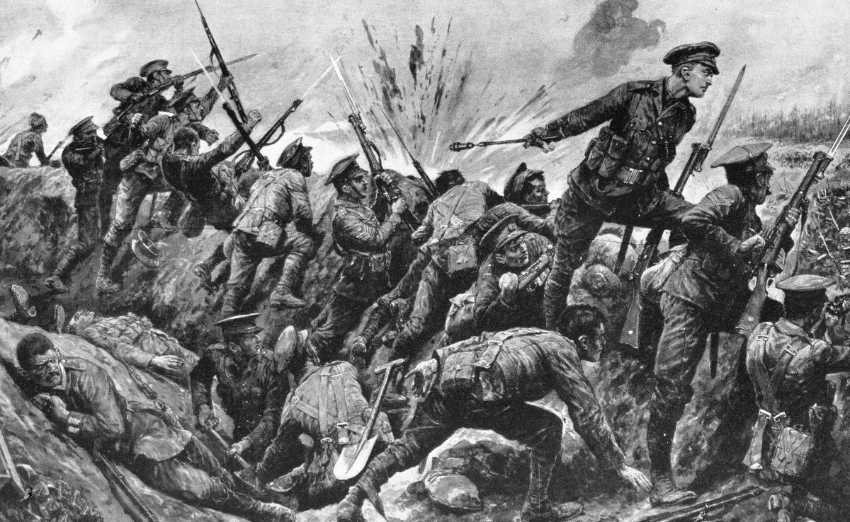 Royal Welsh Fusiliers, the - Actions in the European War (Wwi, Great ...