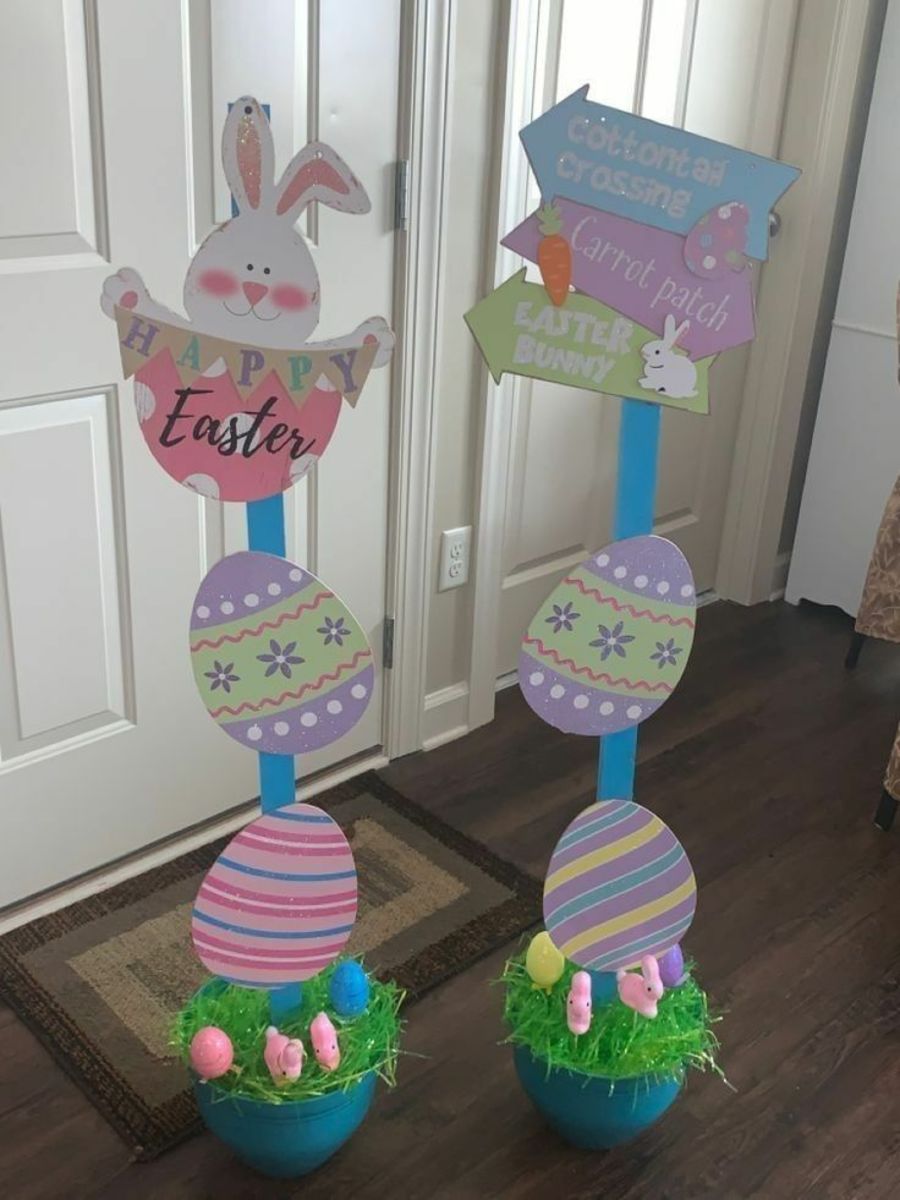 25+ Outdoor Easter Decor Ideas - HubPages