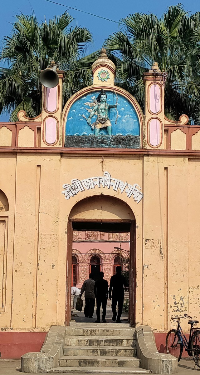 Lord Rama without a Bow & arrows : Janaki Nath temple, Nandigram ...
