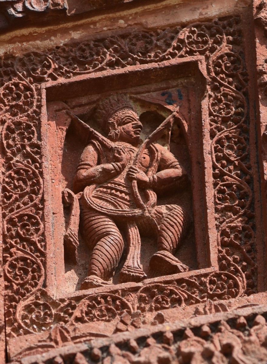 Lord Rama without a Bow & arrows : Janaki Nath temple, Nandigram ...