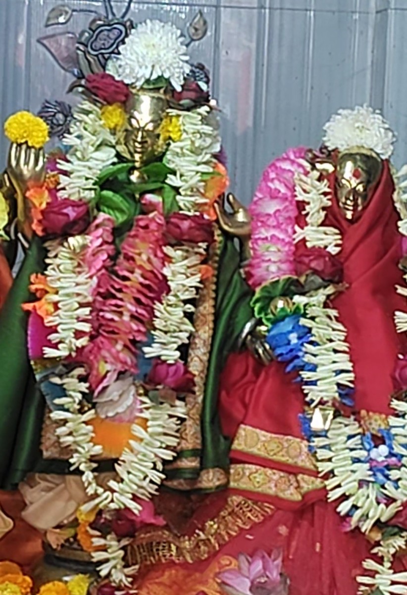 Lord Rama without a Bow & arrows : Janaki Nath temple, Nandigram ...