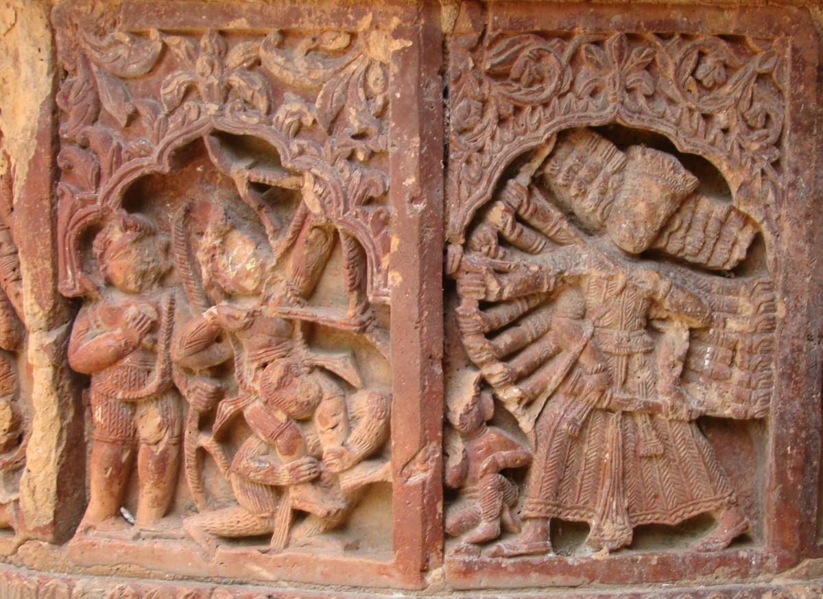 Lord Rama without a Bow & arrows : Janaki Nath temple, Nandigram ...