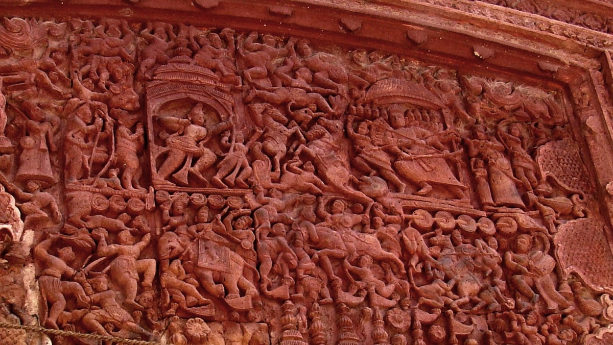 Lord Rama without a Bow & arrows : Janaki Nath temple, Nandigram ...