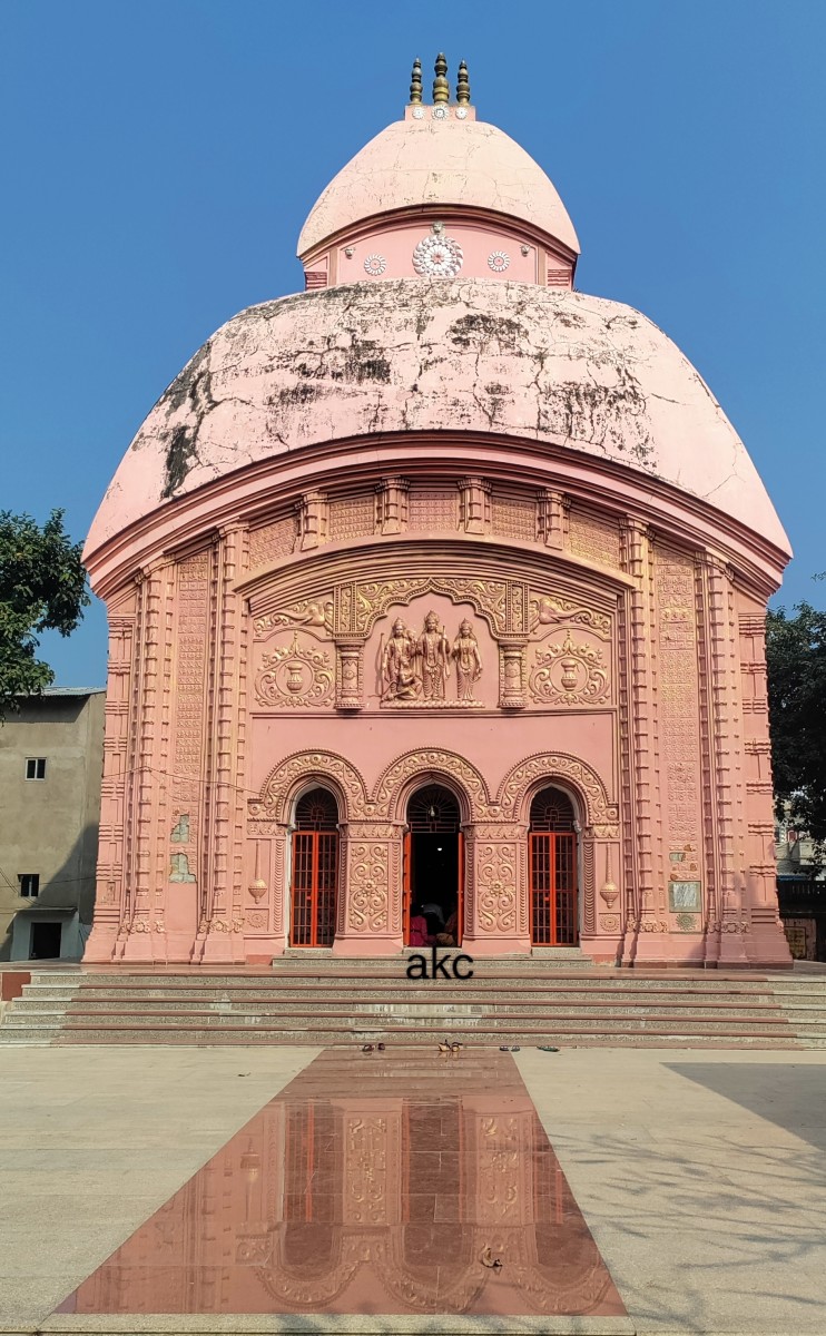 Lord Rama without a Bow & arrows : Janaki Nath temple, Nandigram ...