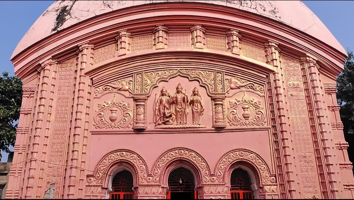 Lord Rama without a Bow & arrows : Janaki Nath temple, Nandigram, Medinipur, West Bengal - HubPages