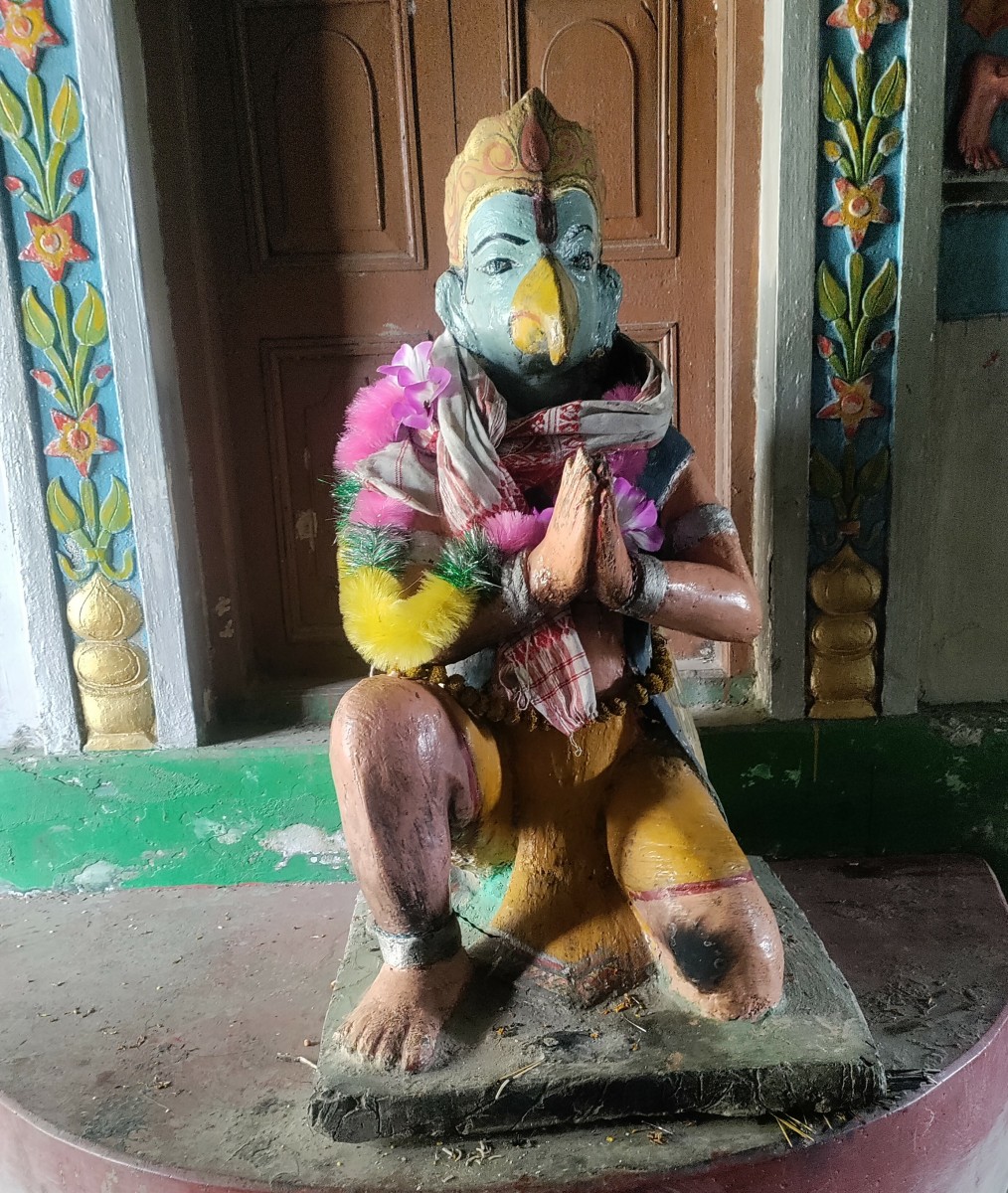Lord Rama without a Bow & arrows : Janaki Nath temple, Nandigram ...