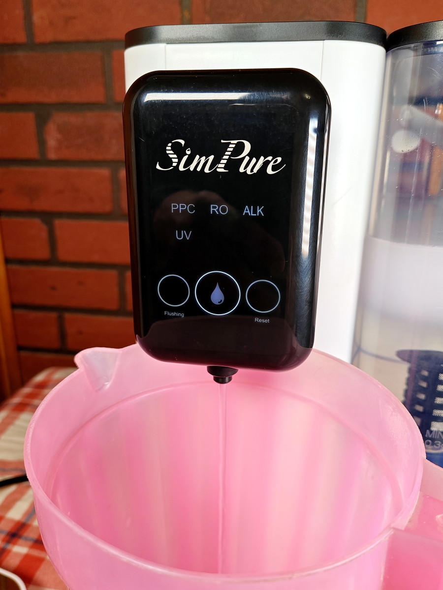 Review of the SimPure Y9A Countertop Reverse Osmosis Water Filter ...