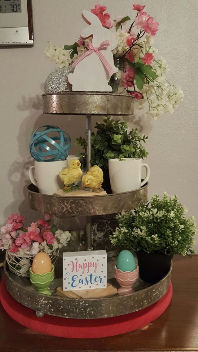 25+ Easter Tiered Tray Decor Ideas - HubPages
