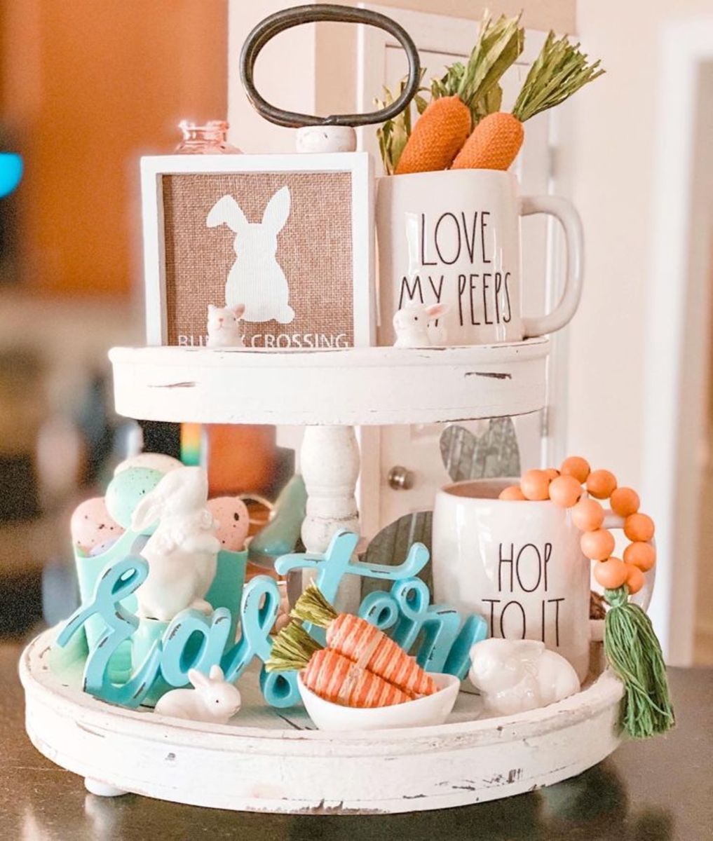 25+ Easter Tiered Tray Decor Ideas - HubPages