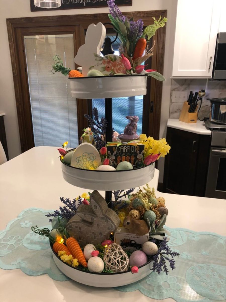 25+ Easter Tiered Tray Decor Ideas - HubPages
