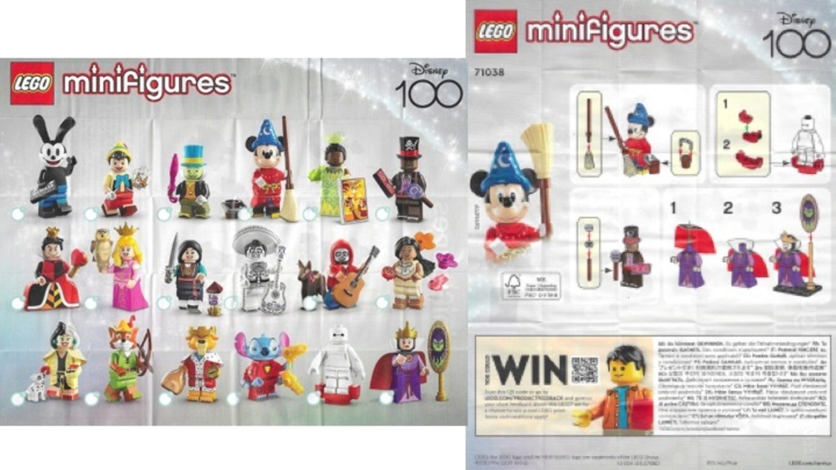 LEGO Disney CMF Series 3 / Disney 100 Review - HubPages
