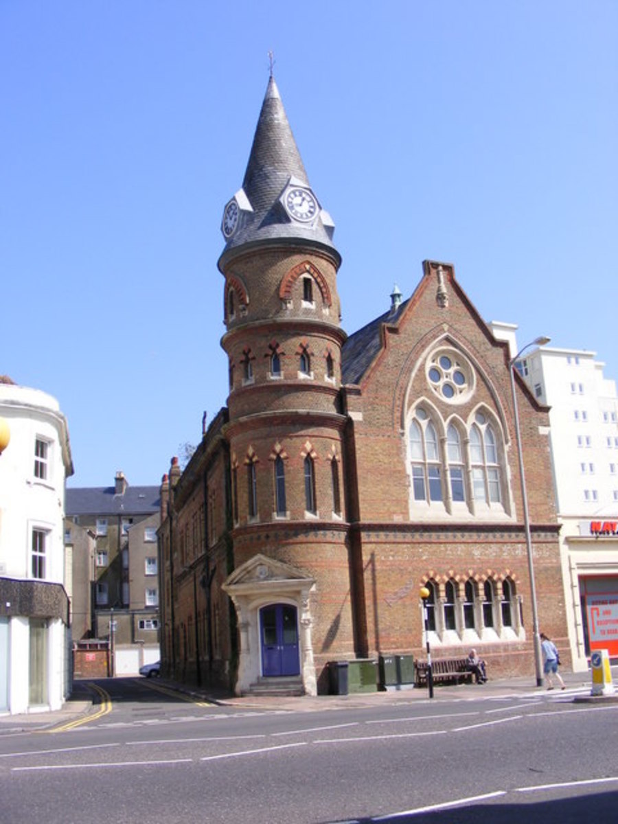 Visiting Leaf Hall, Eastbourne, England: Continental Gothic by R. K ...