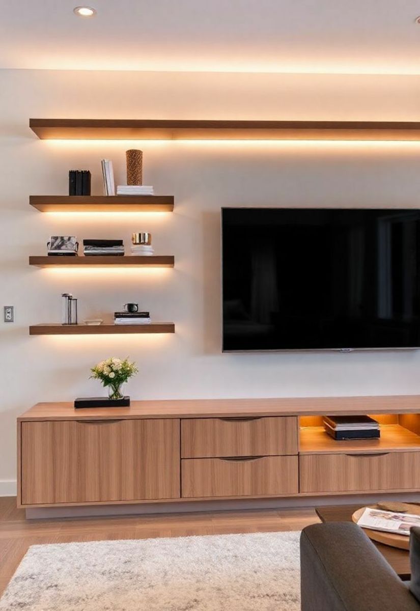 30+ Stylish TV Media Wall Ideas for Modern Living Rooms - HubPages