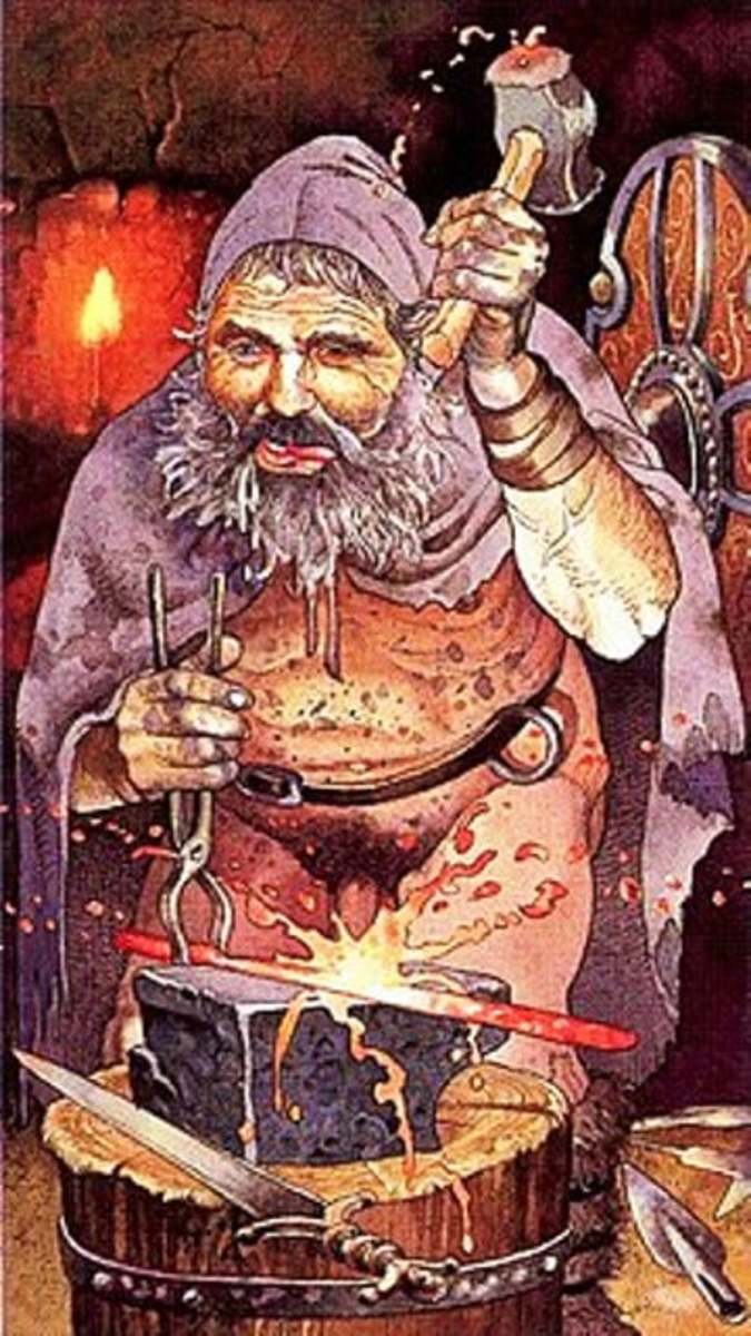 Celtic God Goibhniu