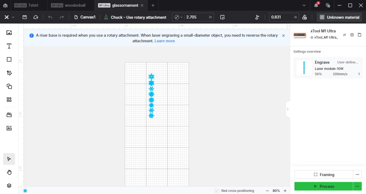 Review of the xTool RA2 Pro Rotary Attachment and Heat Press Accessory ...