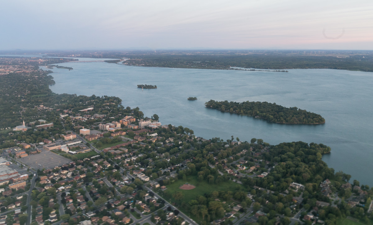 Visiting Dorval, Quebec: A Skyline Dominated by a Parish Church Spire ...