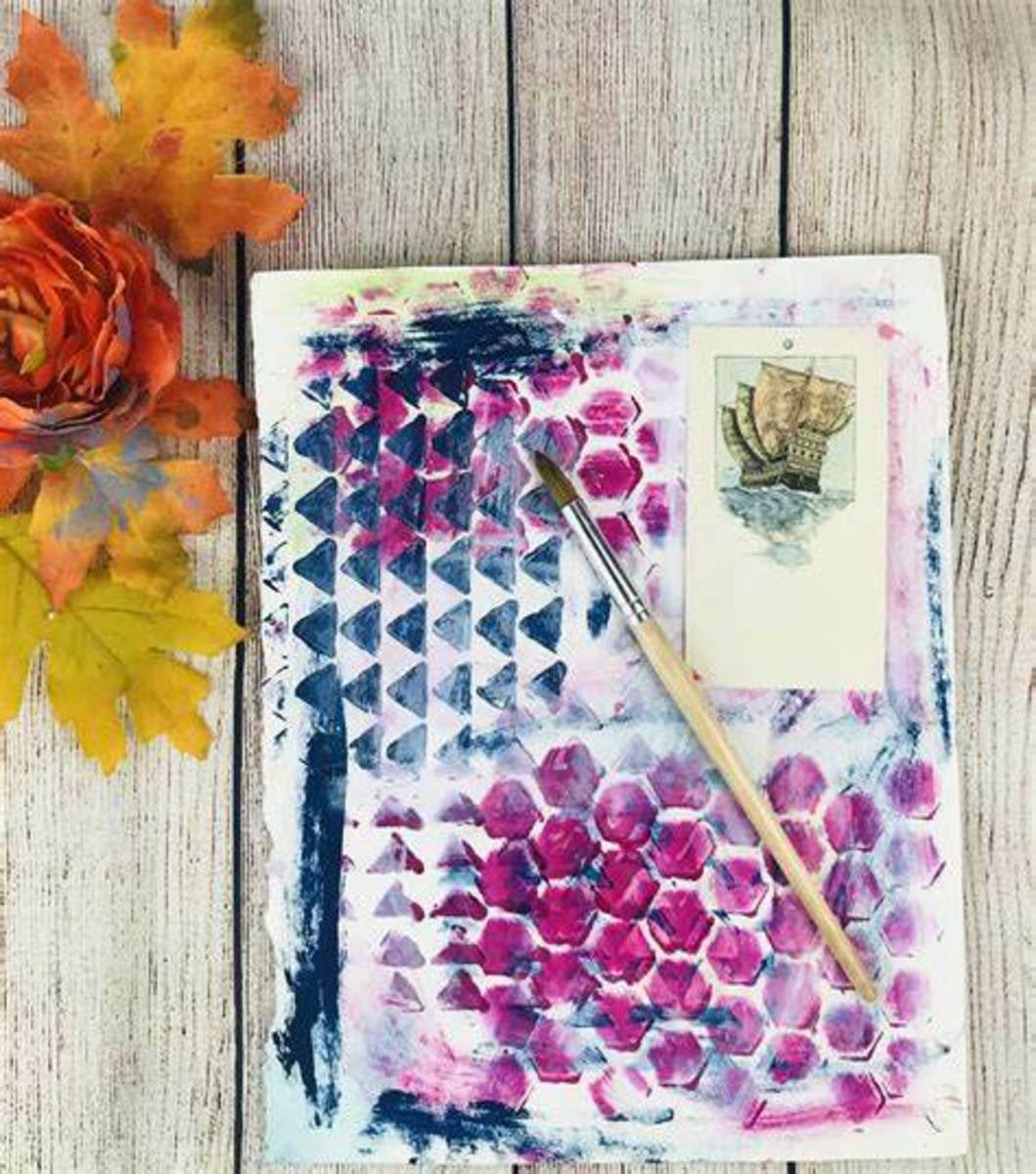 Collaging in an Art Journal-Tips and Ideas - HubPages