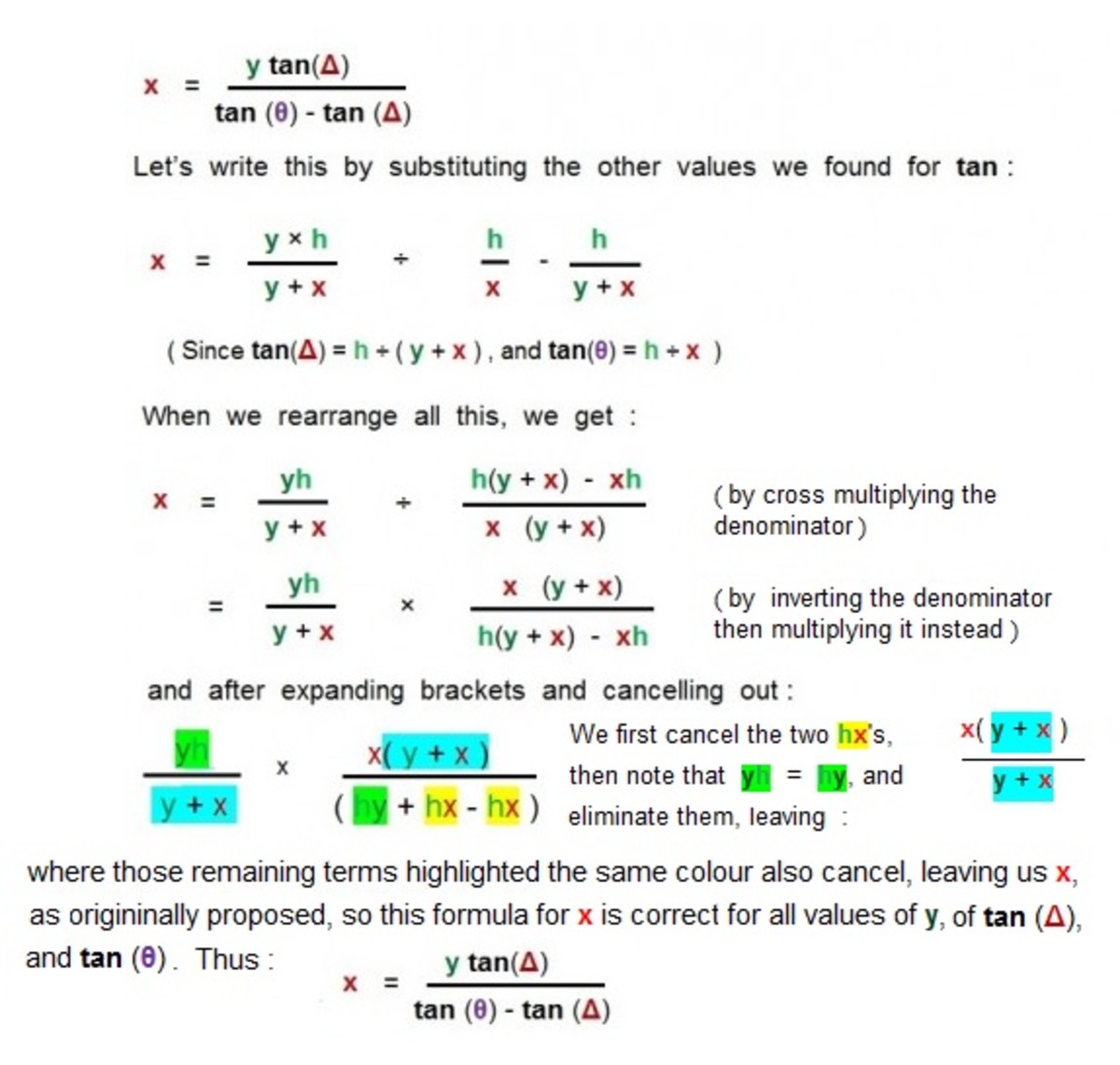 The Wonder and Amusement of Triangles - Part Two, the Law of Missing ...