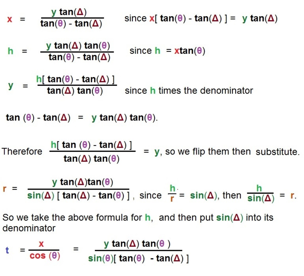 The Wonder and Amusement of Triangles - Part Two, the Law of Missing ...