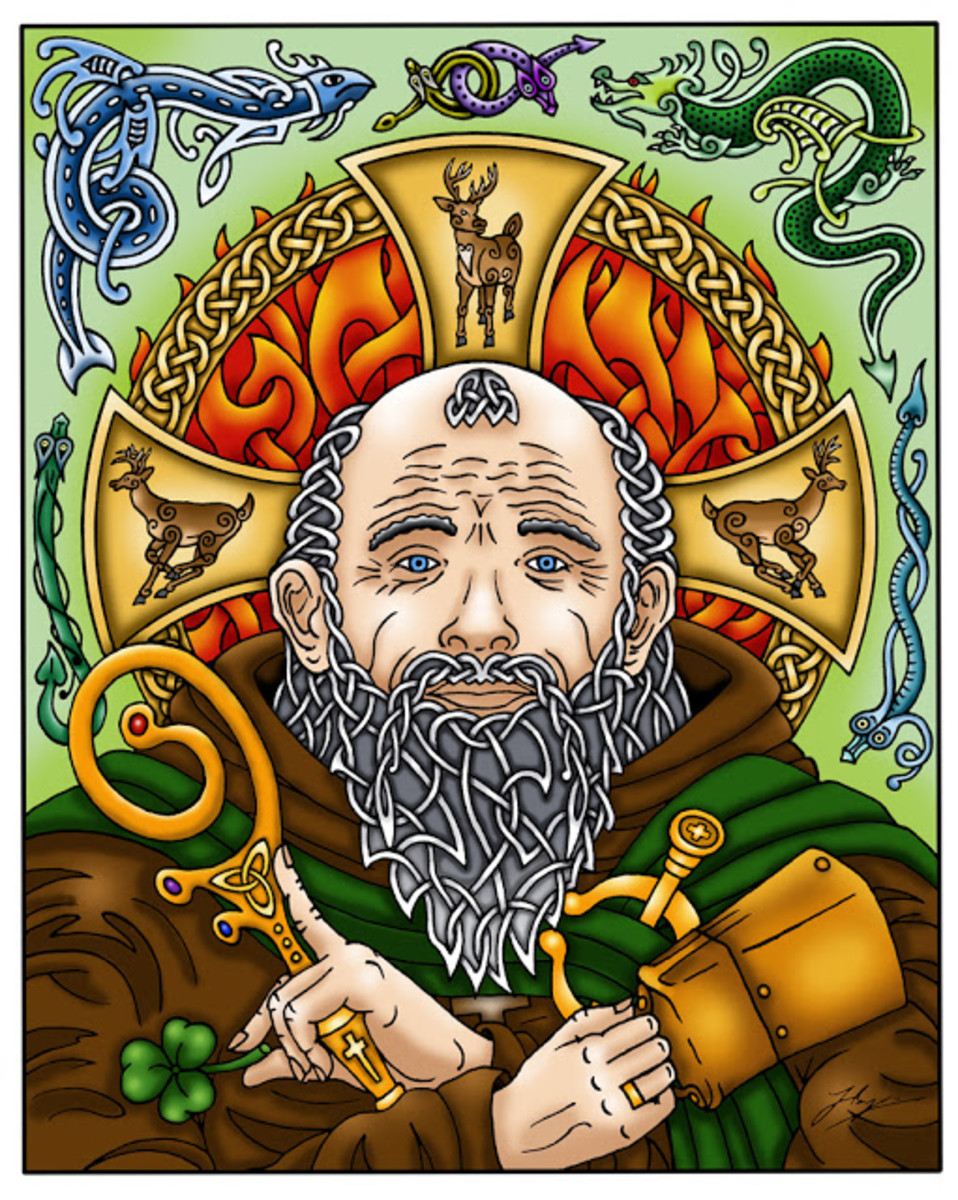 Legends and Historic Places of St. Patrick, the Patron Saint of Ireland ...