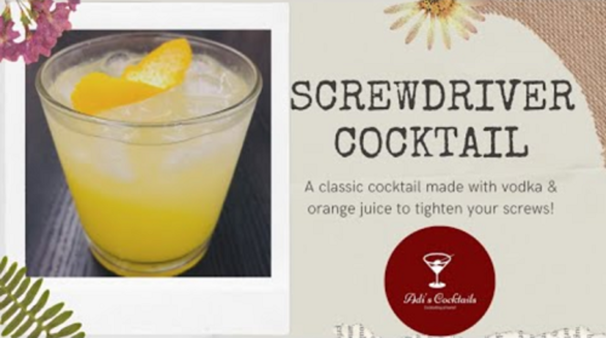 Screwdriver Cocktail Recipe - HubPages