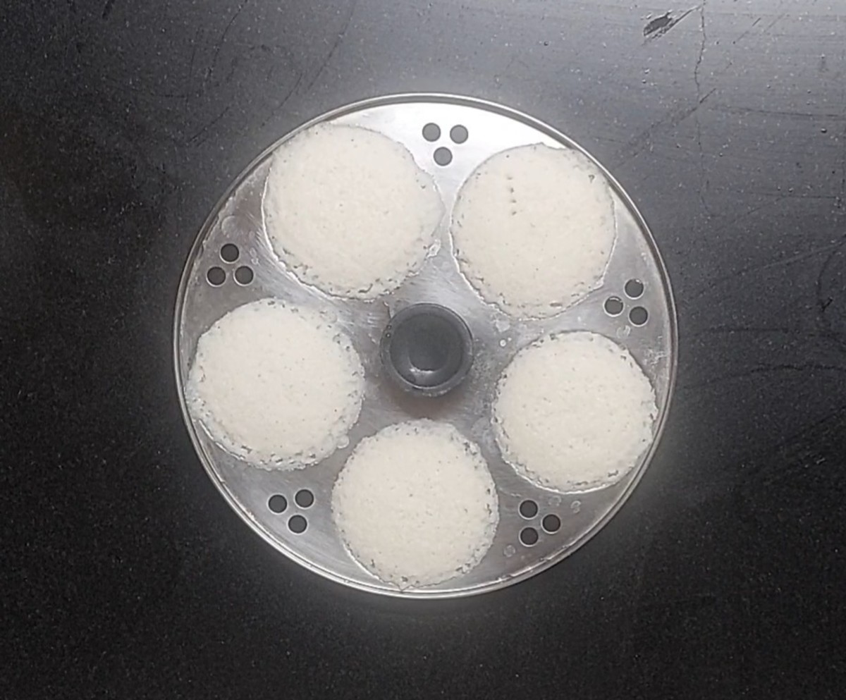 Rice Rava Idli Without Urad Dal - HubPages