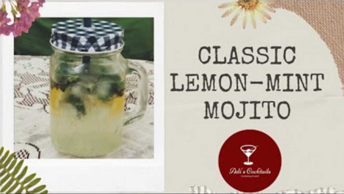 Classic Lemon & Mint Mojito Recipe - HubPages