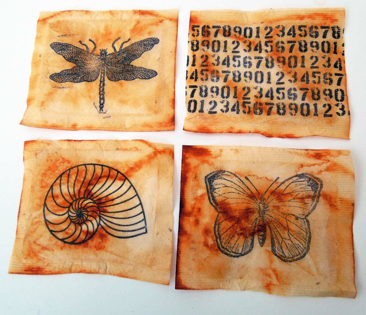 Using Tea Bags In Paper Crafts - HubPages