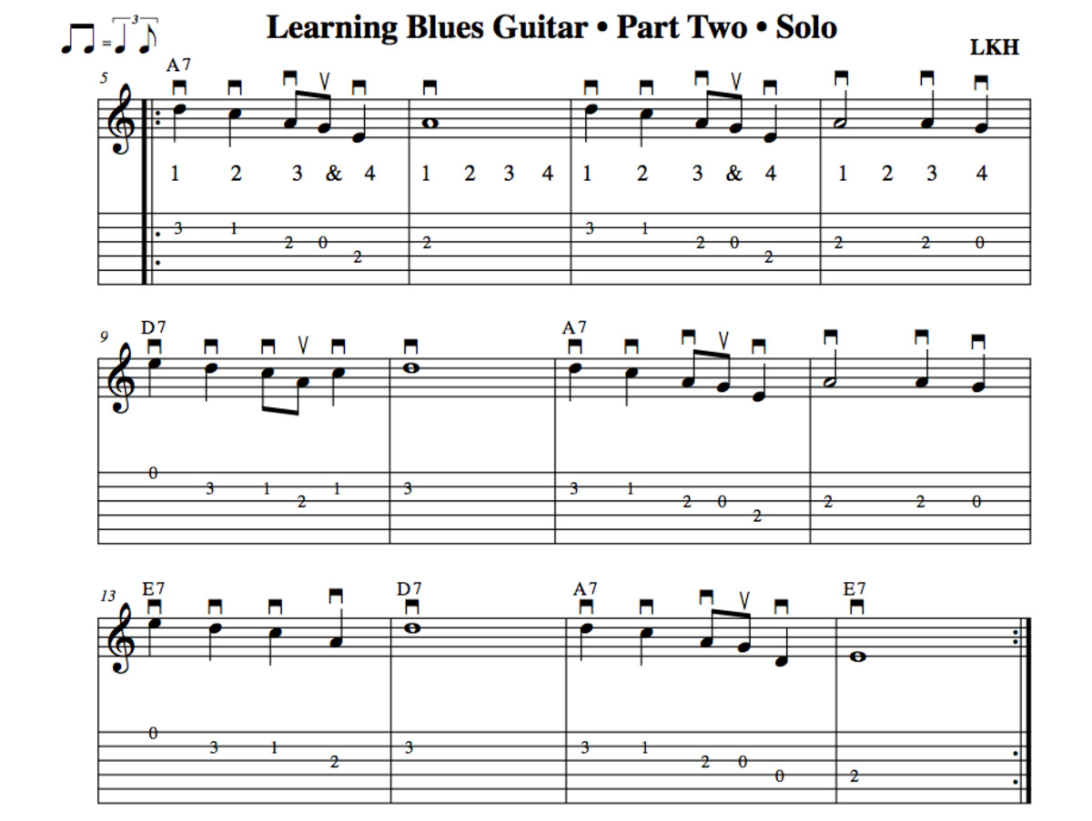 Learning Blues Guitar • Chapter Two • Lorne K. Hemmerling - HubPages