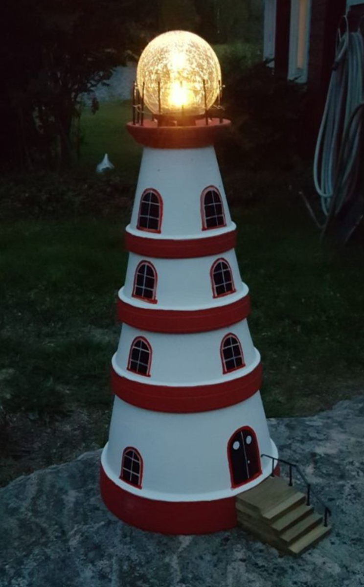 20+ DIY Clay Pot Lighthouses That Are Truly Works of Art - HubPages